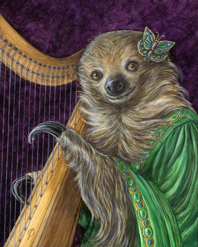 Madame Isolda Print – Painted Finch Gallery