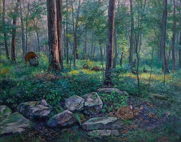 Spring Forest 6/200 | Jack Paluh – Painted Finch Gallery