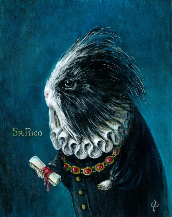 Senor Rico Print – Painted Finch Gallery