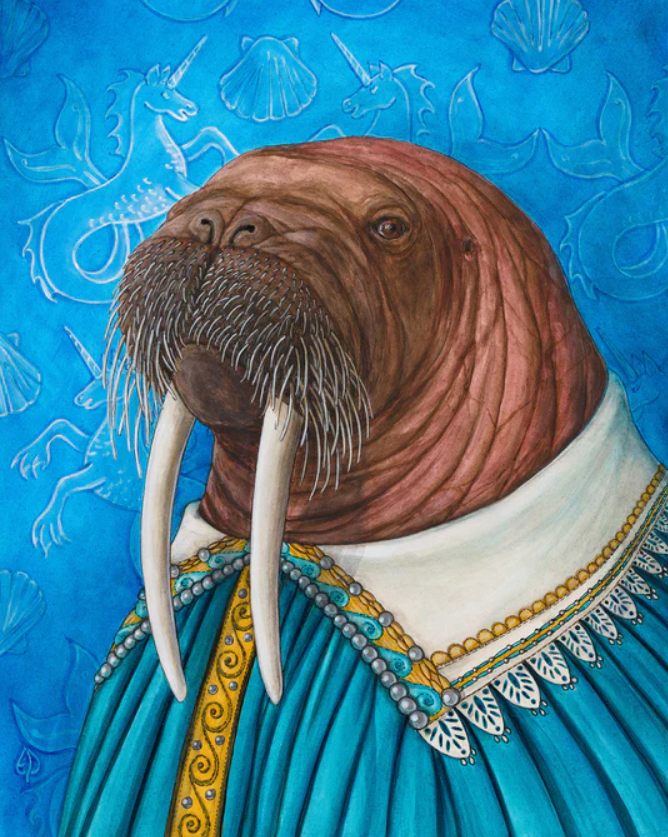 The Earl of Atlantis Print – Painted Finch Gallery